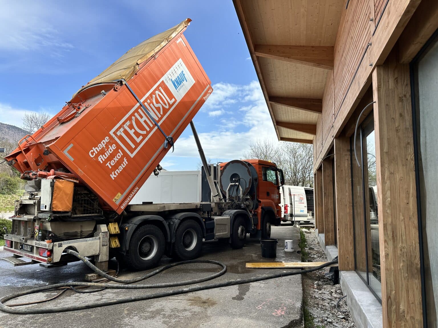 Franchise chape fluide - Technisol France : chape fluide